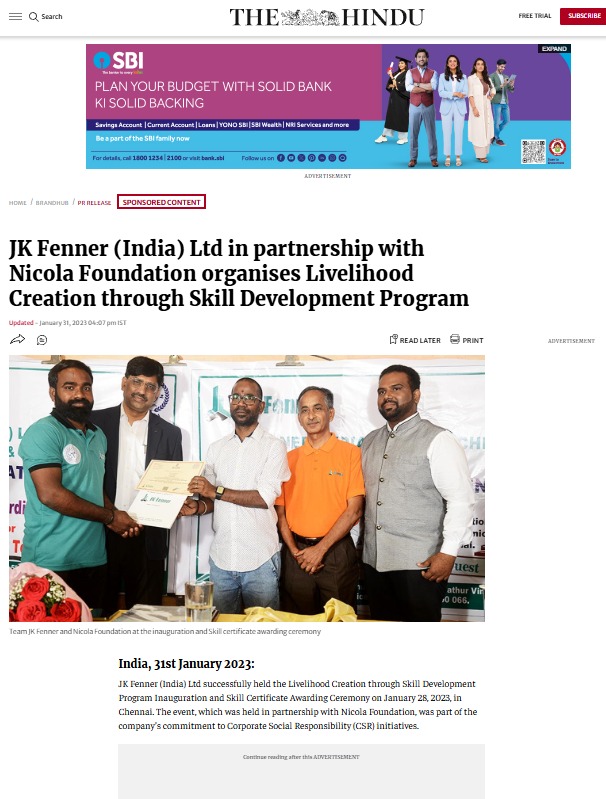 NICOLA FOUNDATION | Free Skill Training | Impacting Lives